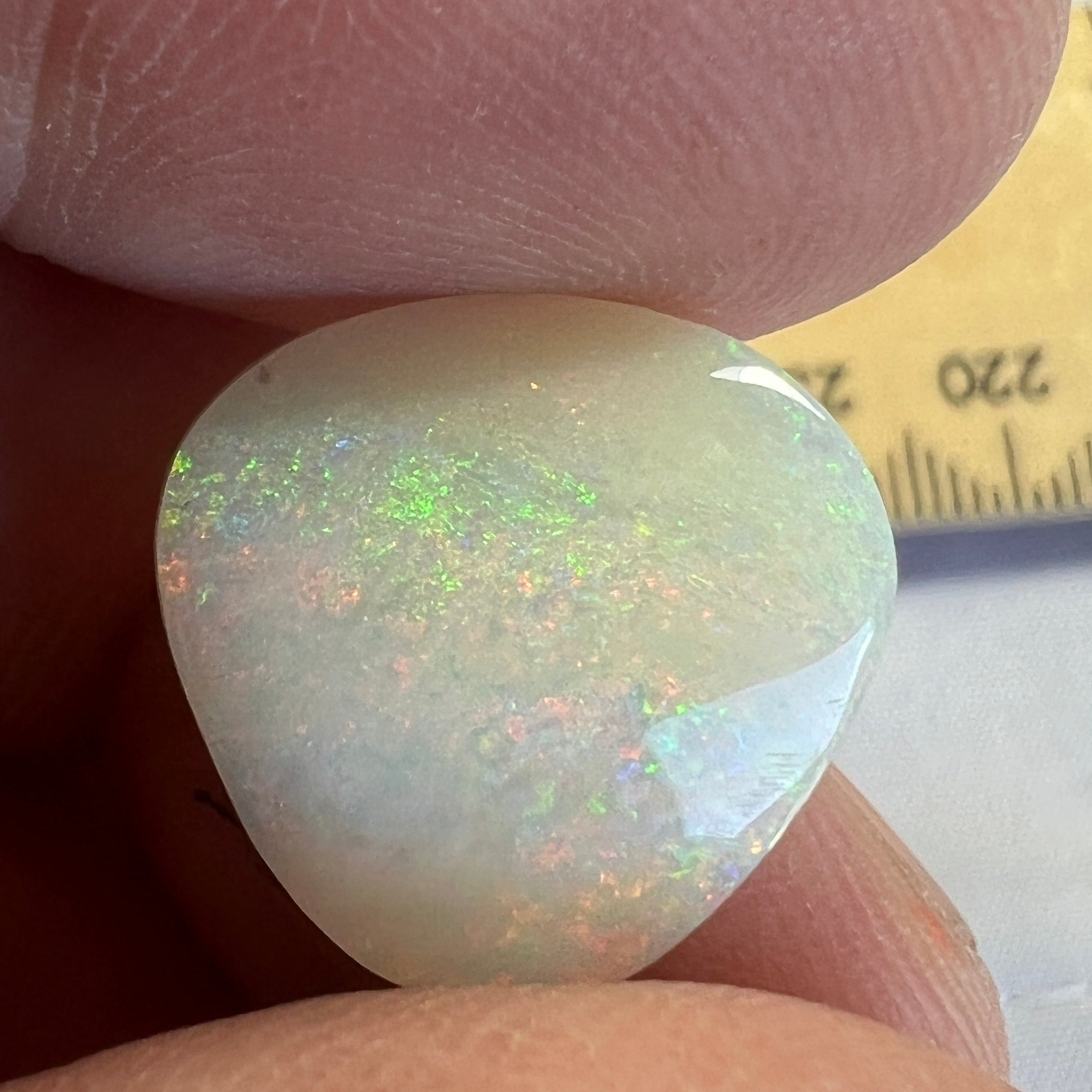 Solid White Opal Coober Pedy – Opal Nation AU